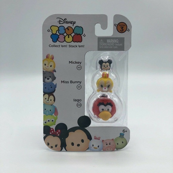 Jakks Pacific | Other | Jakks Disney Tsum Tsum Stack Em 3 Figures ...